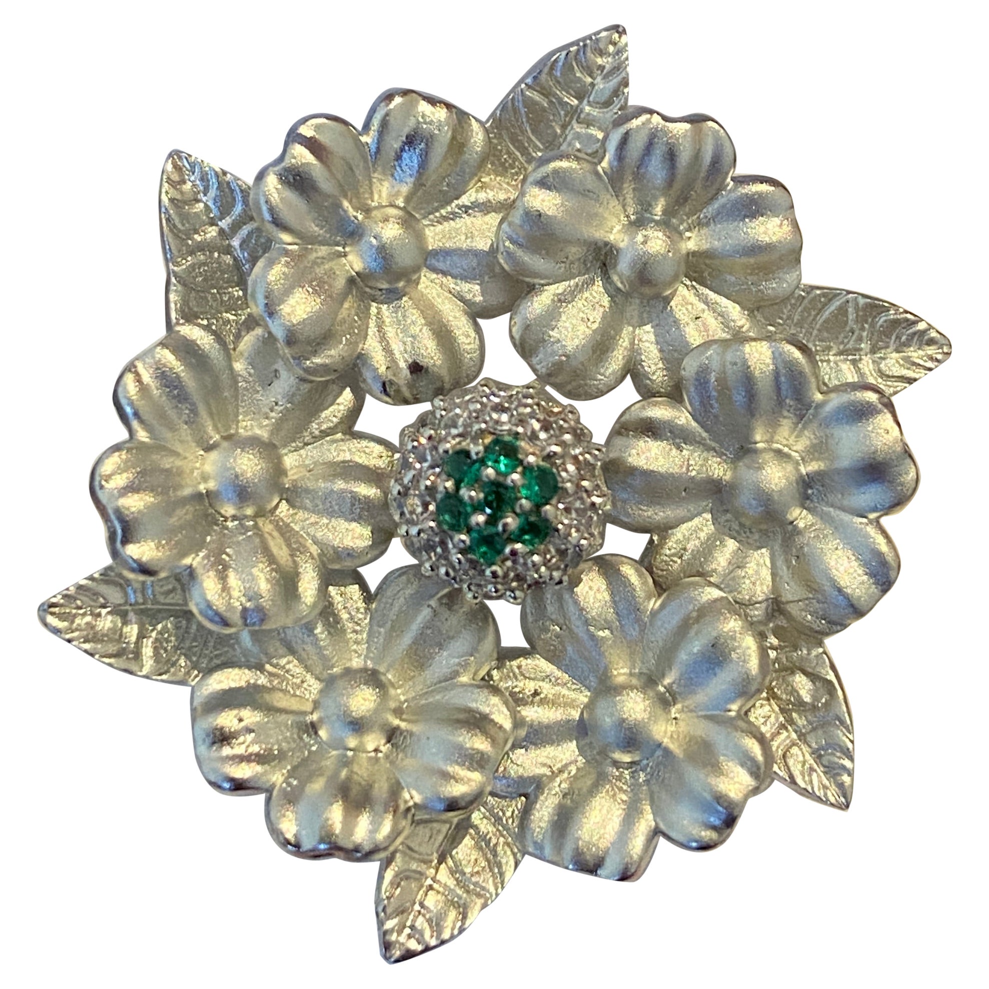Artisanal Designer Sustainably Sourced Stone and Silver Ring For Sale ...