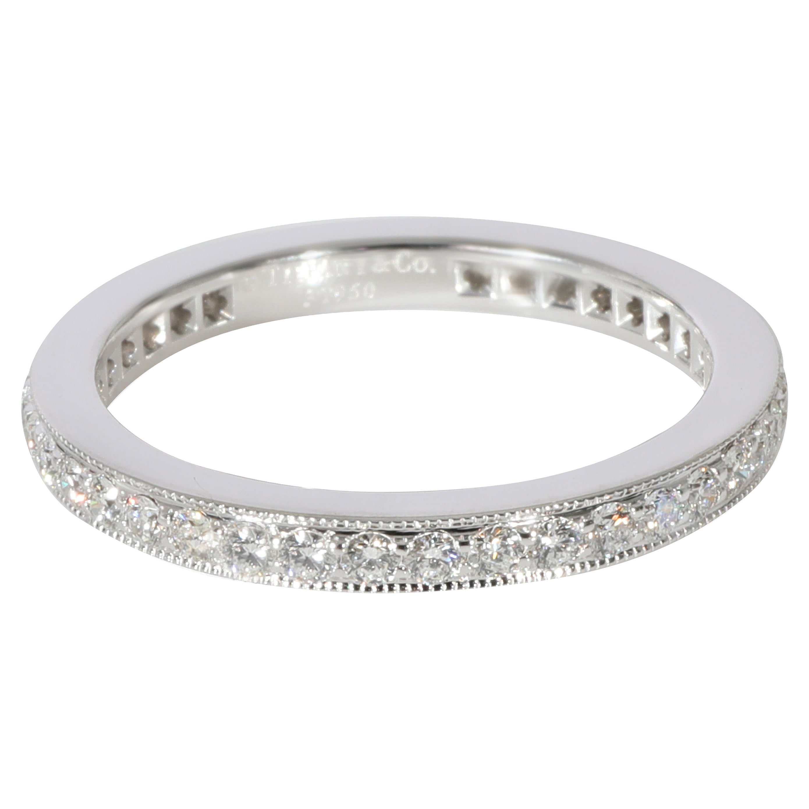 Tiffany and Co. Legacy Collection Ruby and Diamond Eternity Band Ring ...