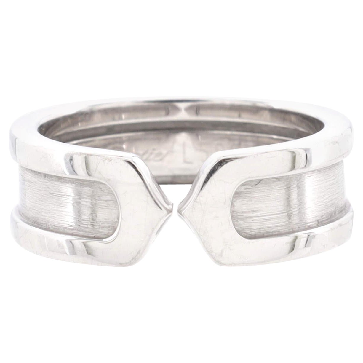 Cartier C De Cartier Logo Ring at 1stDibs