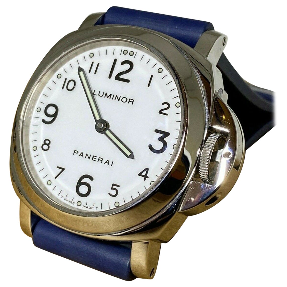 Panerai Luminor Base, PAM 010, Cal OPX, Pre-"Vendome" Divers Watch ...