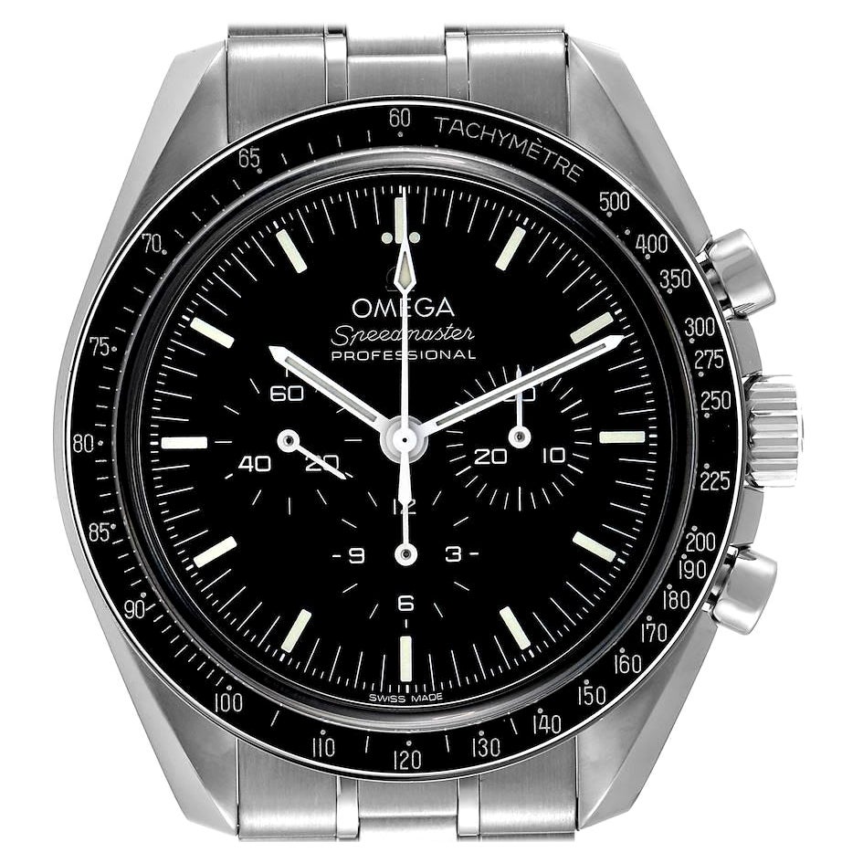 Omega Speedmaster Moonwatch Steel Black Dial Hand-Wind 310.30.42.50.01 ...