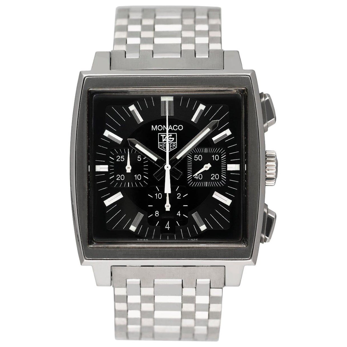 TAG Heuer Monaco Sixty Nine CW9110-0 Automatic Reversible Men’s Watch ...