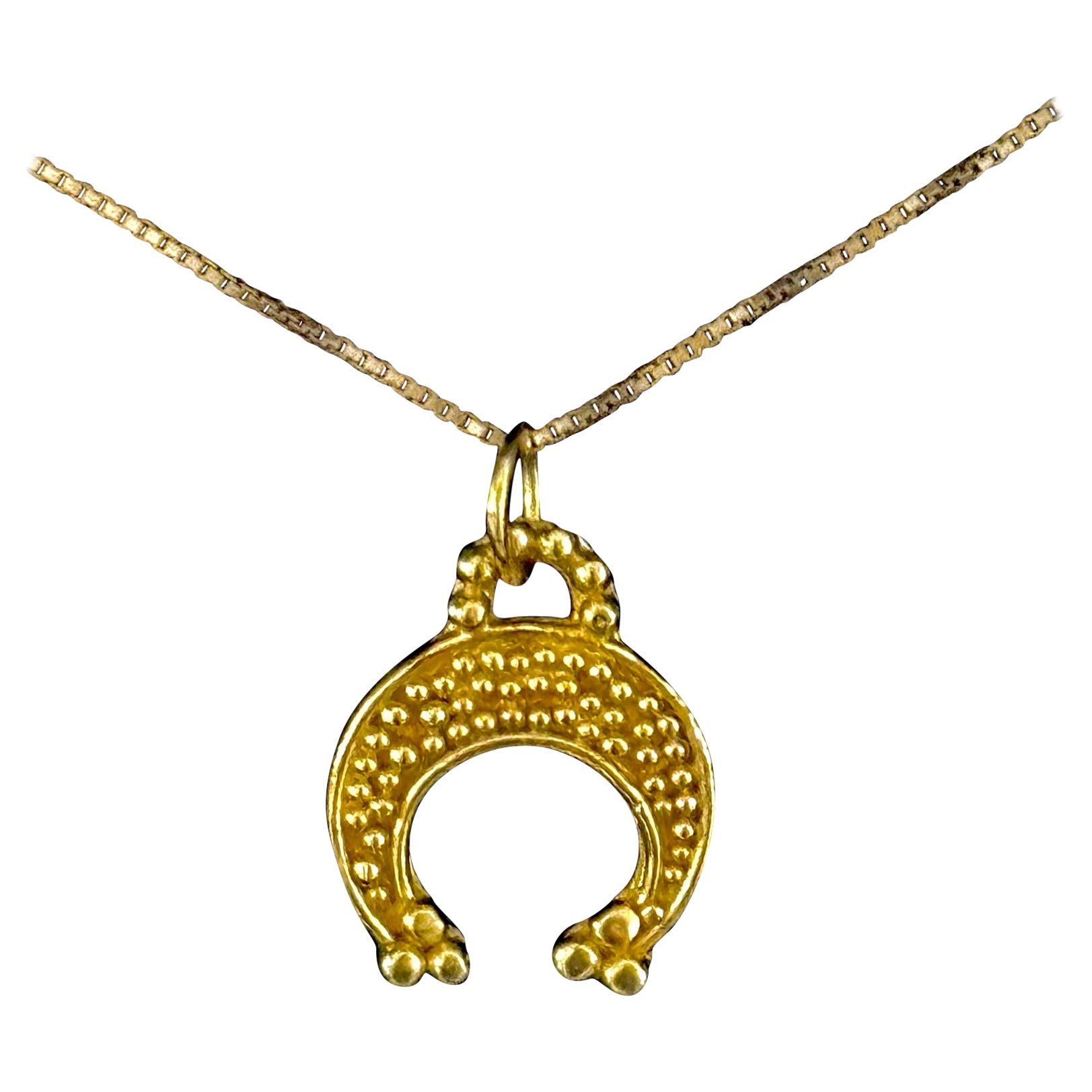 22k Egyptian-Roman Crescent For Sale at 1stDibs