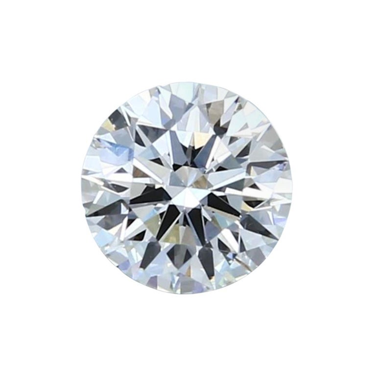 GIA Certified 1.01 Carat White Round Brilliant Cut Loose Natural ...