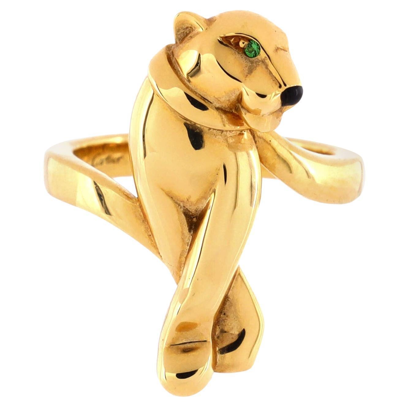 Baccarat The Bouchons de Carafe Yellow Gold Ring at 1stDibs