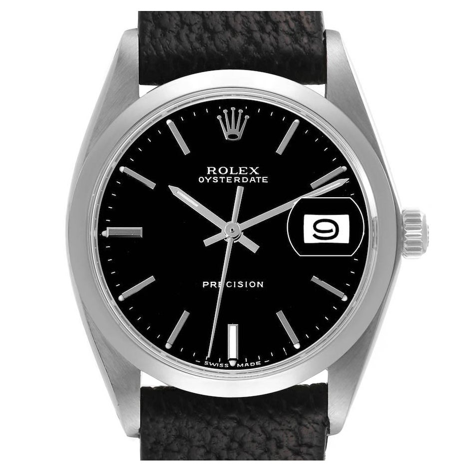 ROLEX Important Yellow Gold "Three Star" Dial Precision Watch at ...