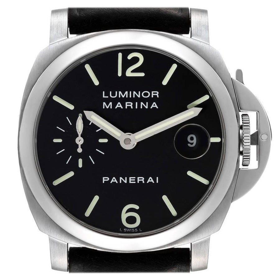 Panerai Luminor Marina PAM 111 Stainless Steel Men's Watch For Sale at ...