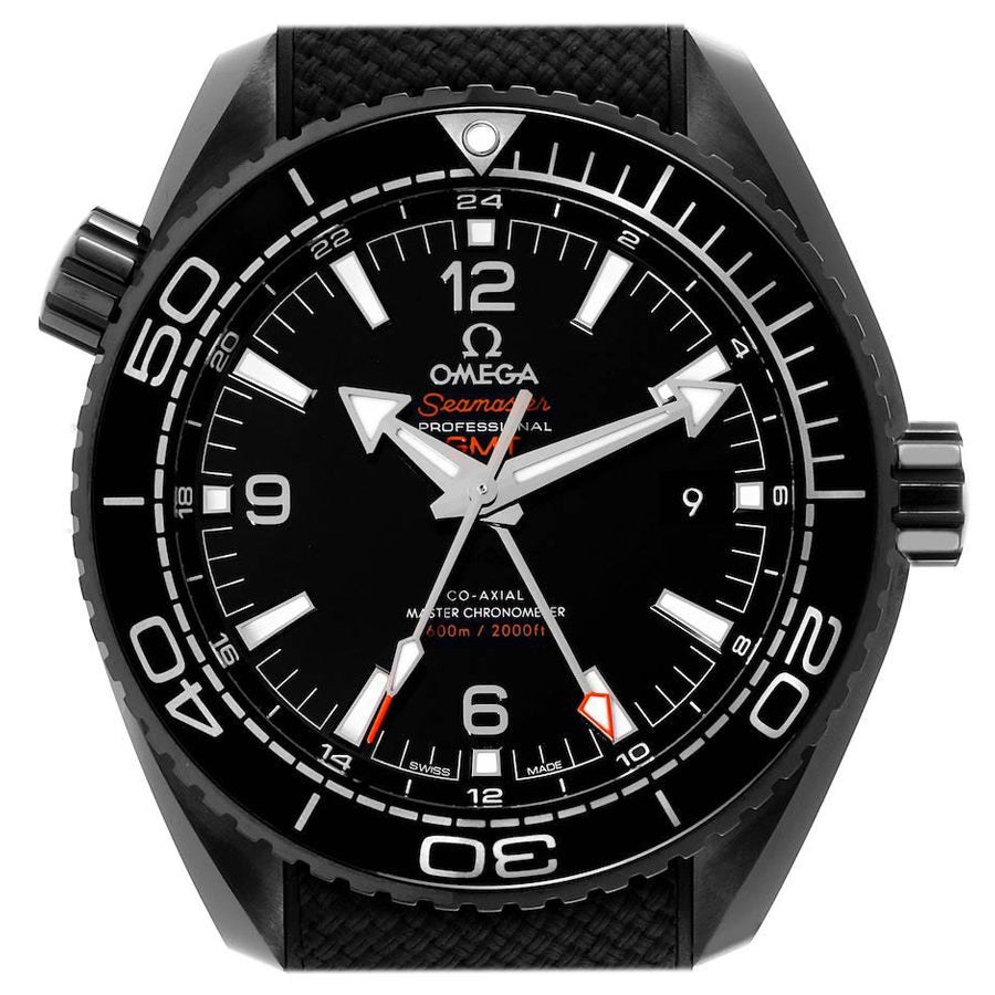 Omega Seamaster Planet Ocean GMT 600m Watch 215.30.44.22.01.001 Box ...