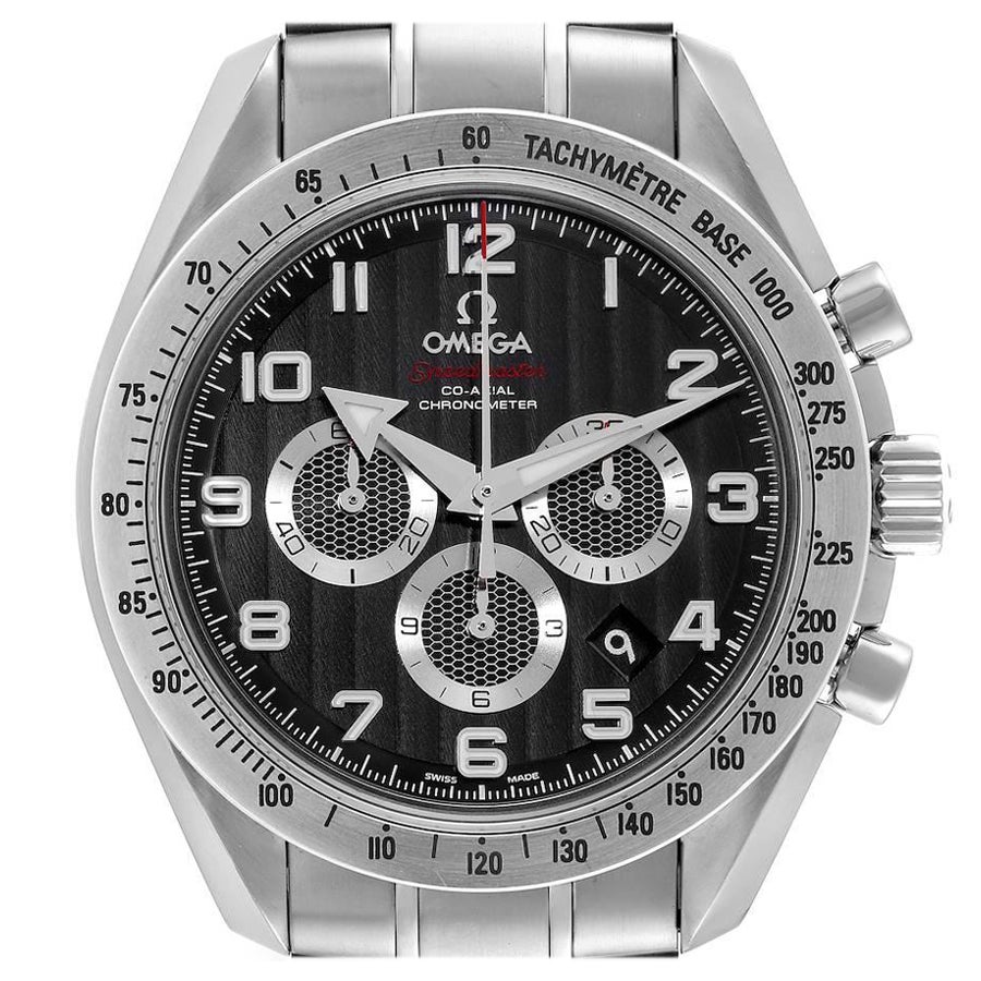 Omega Speedmaster Broad Arrow Black Dial Mens Watch 321.10.44.50.01.001 ...