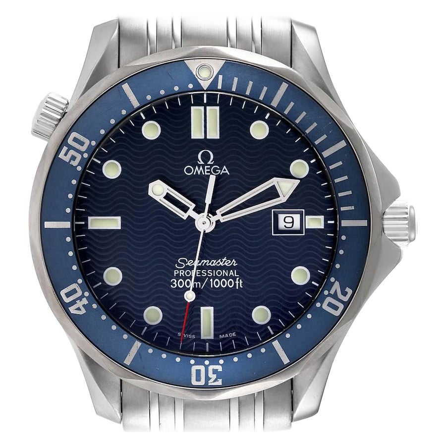 Omega Seamaster Diver 300M James Bond Steel Quartz Mens Watch 2541.80. ...