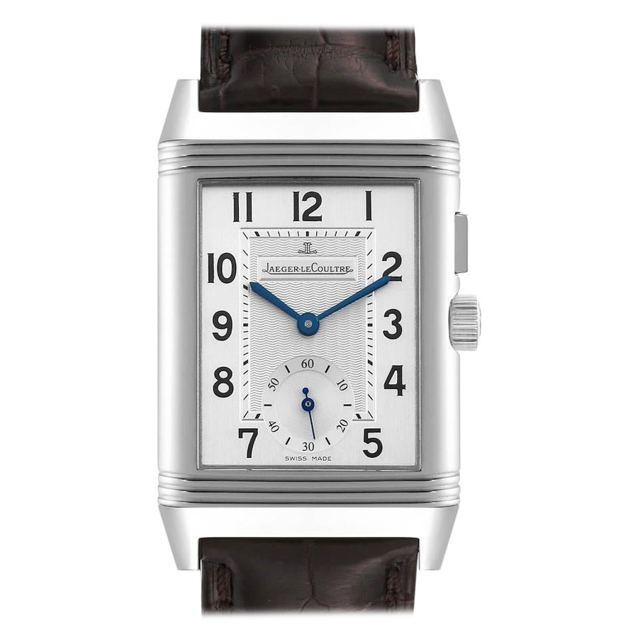 Jaeger-LeCoultre Reverso Gran Sport Day Night Diamond Steel Lady Watch ...