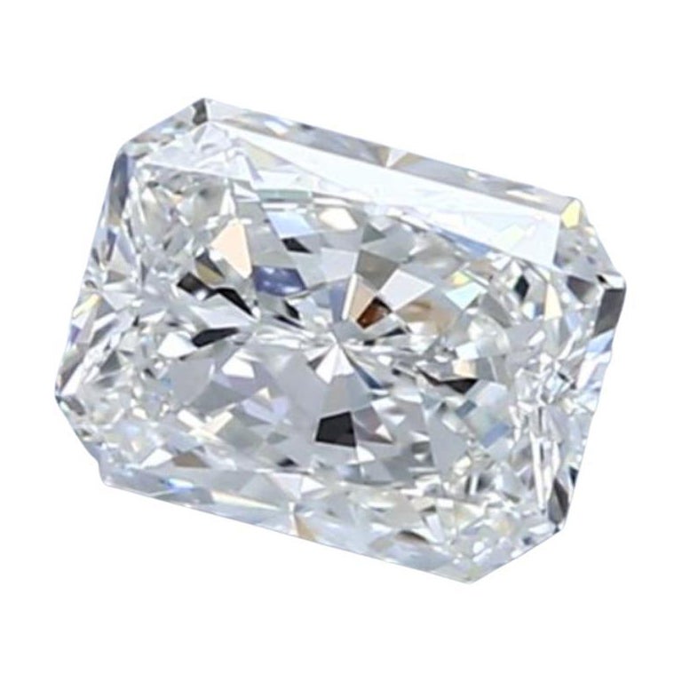 Gia Certified 1.50 Carat White Cut-Cornered Rectangular Loose Natural ...