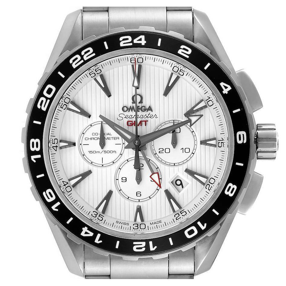 Omega Speedmaster HB-SIA GMT Titanium Chronograph Mens Watch 321.92.44 ...