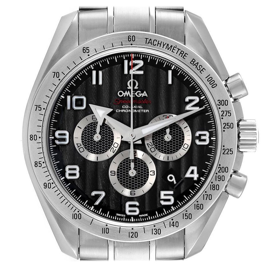 Omega Speedmaster Broad Arrow Black Dial Mens Watch 321.10.44.50.01.001 ...