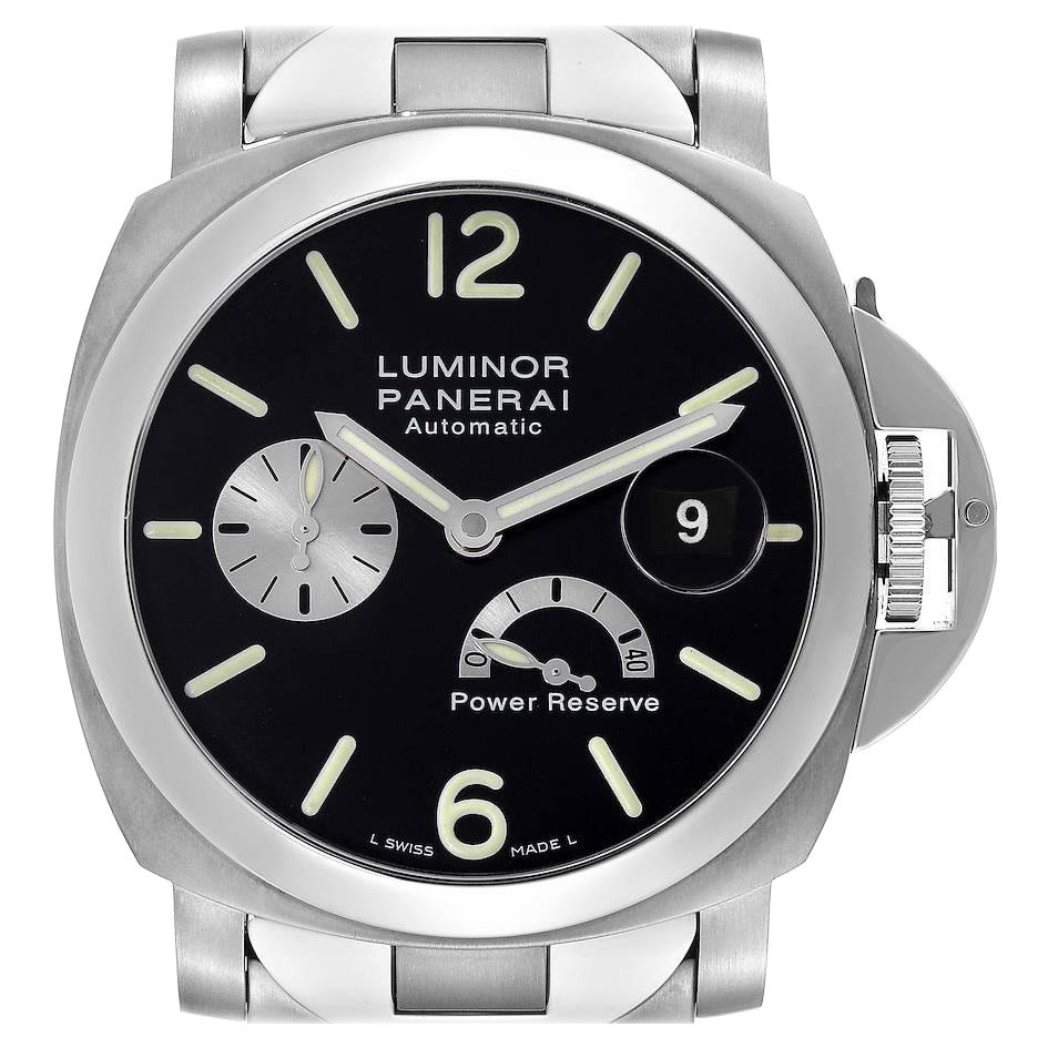 Panerai Titanium Luminor Chronograph Automatic Wristwatch PAM 52 at 1stDibs