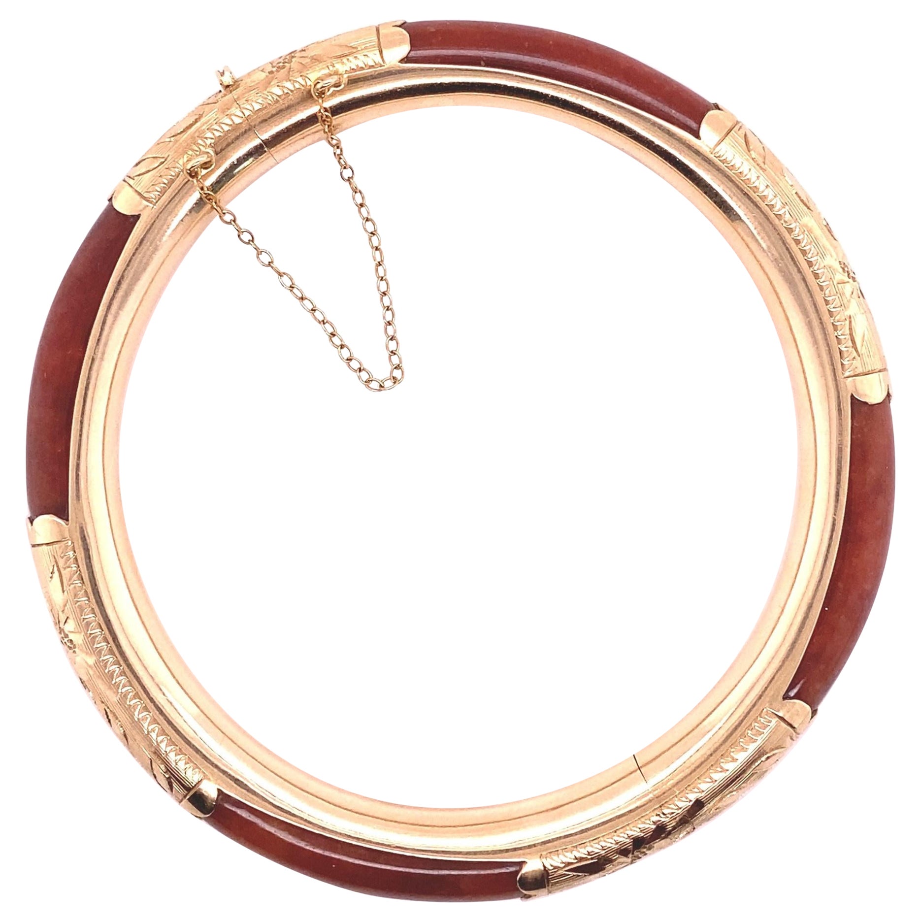 Antique 14k Gold Bangles - 1,231 For Sale at 1stDibs | 14k solid gold ...