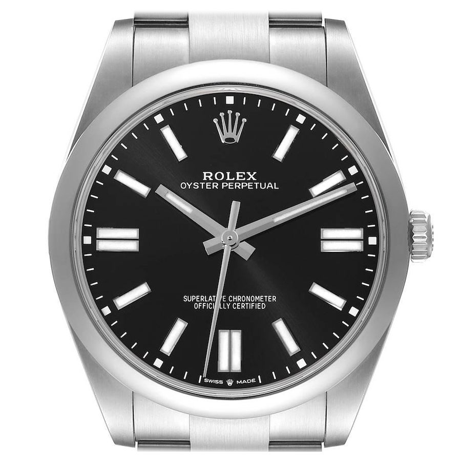 Rolex Oyster Perpetual 41mm Automatic Steel Mens Watch 124300 Unworn ...