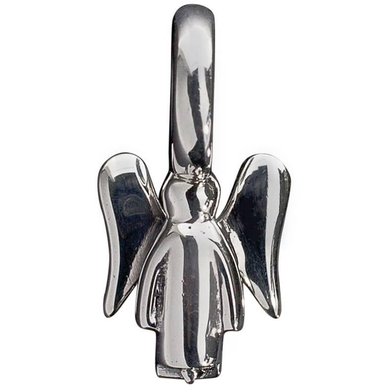 Saint by Sarah Jane Sterling Silver Annabelle Angel Pendant Charm at ...