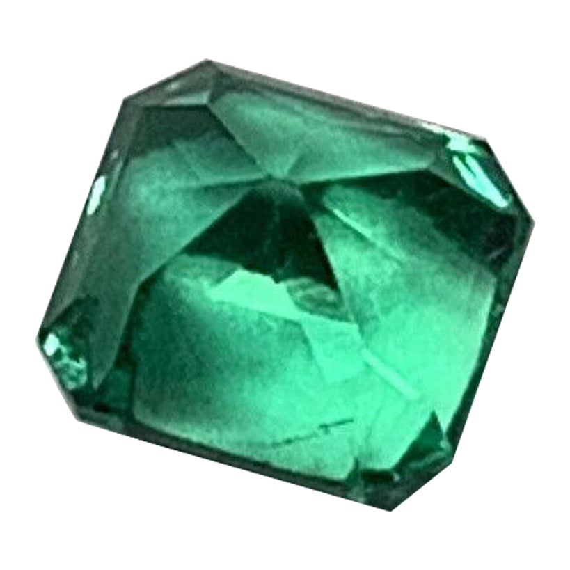Natural Ural Mountains AGL Certified Emerald 3.16 ct Modified Brilliant ...