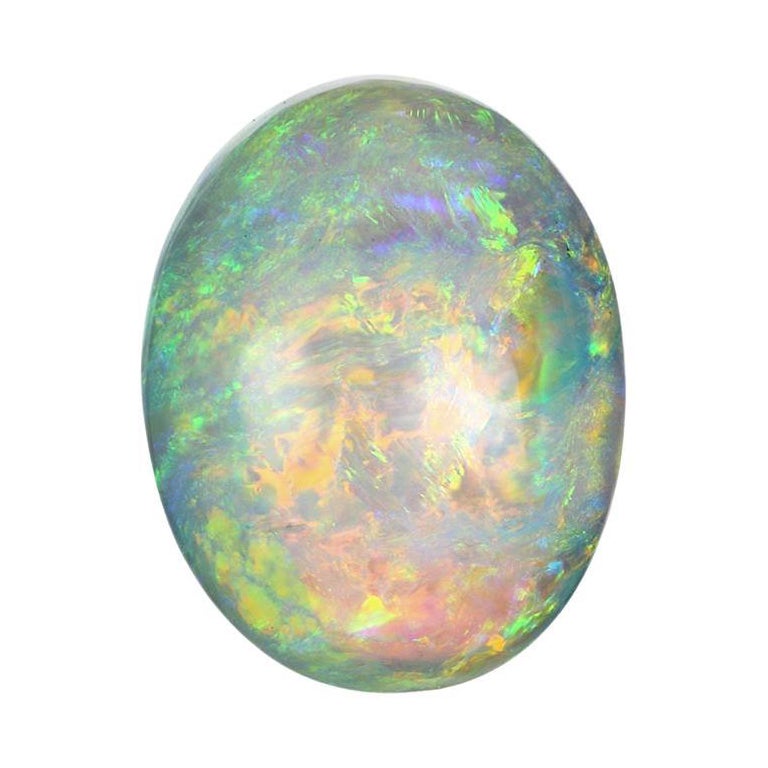19.37 Carat Corcoran Field Lightning Ridge Crystal Opal at 1stDibs