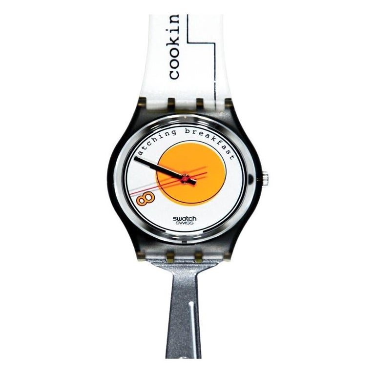 Vintage 1995 Swatch SUNNY SIDE UP GM135 Watch For Sale at 1stDibs