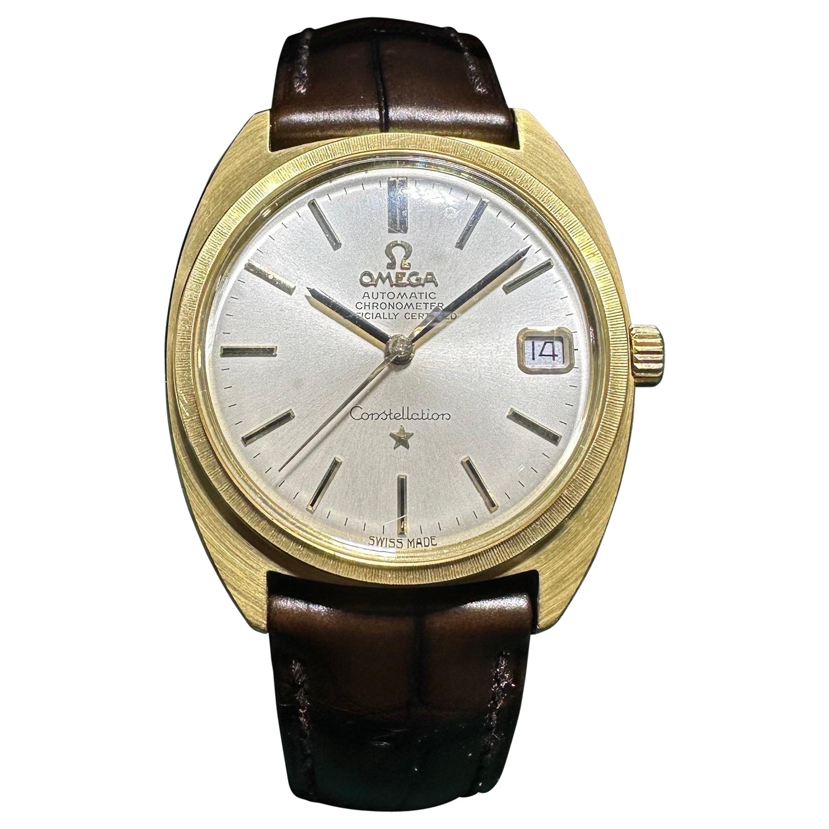 Omega Seamaster Day Date ST 3660868 Superb Cal 1020 Rare Striped Dial ...