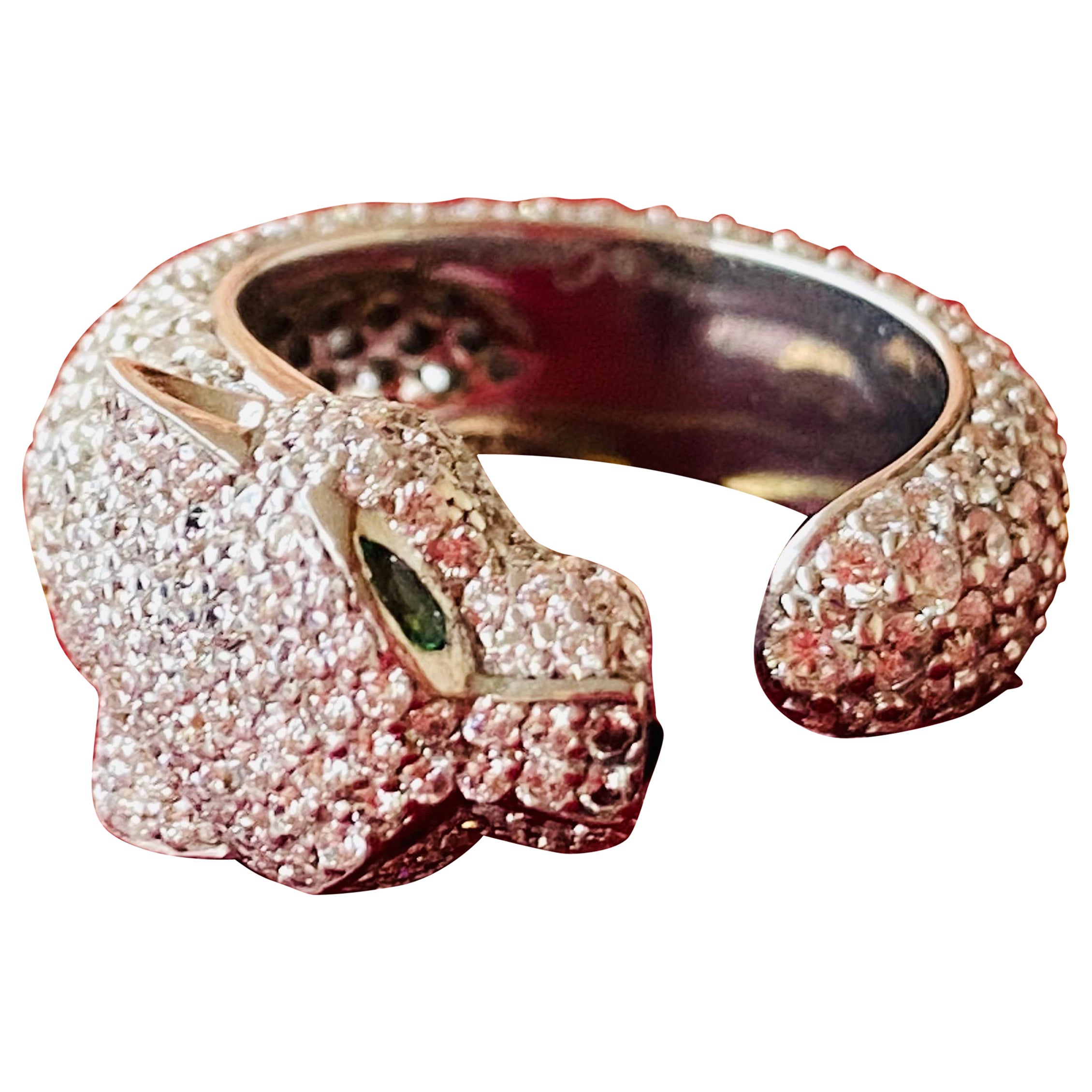 Cartier Panther Ring - 84 For Sale on 1stDibs | cartier jaguar ring ...