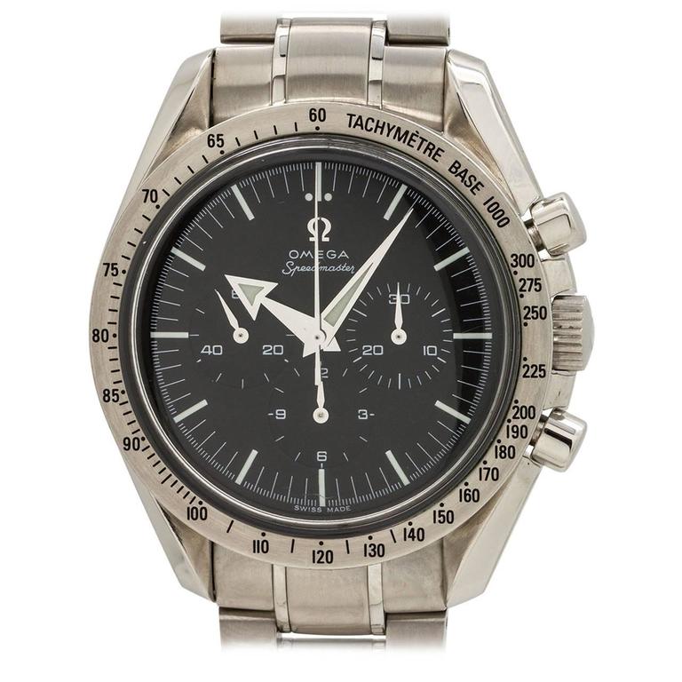 Omega Speedmaster Broad Arrow Reissue ref 3954.50 circa 1985 For Sale ...