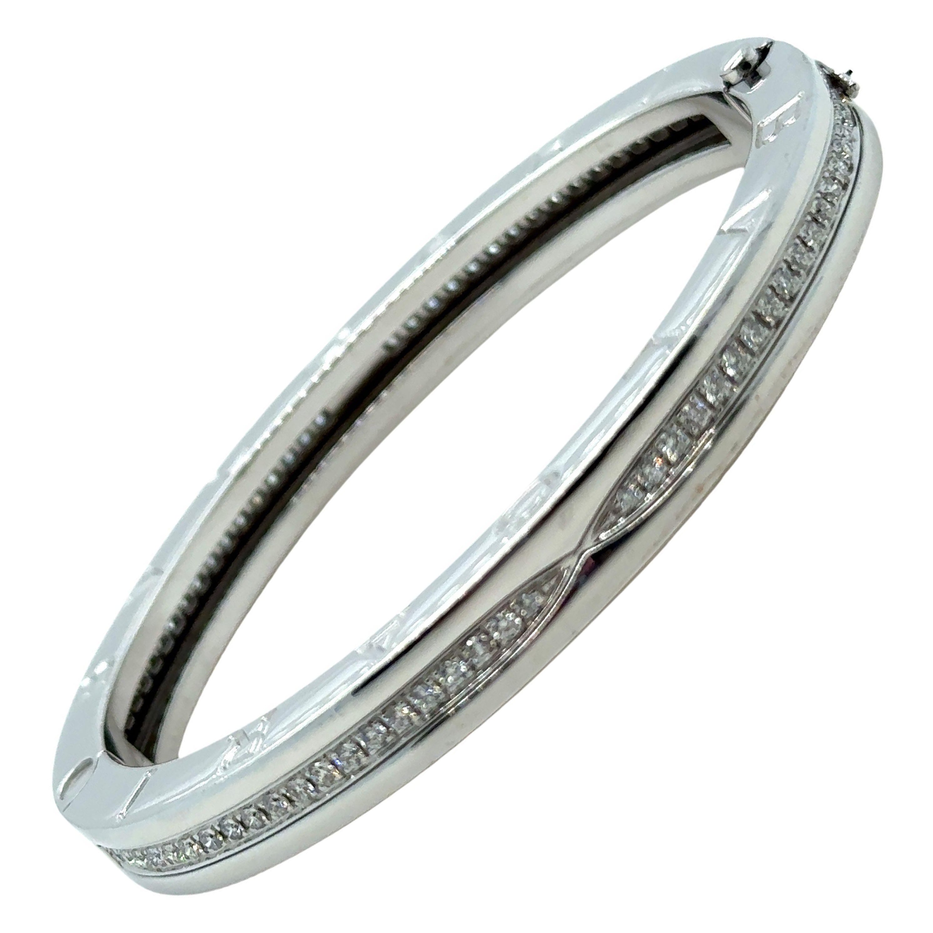 Bulgari Bvlgari B.Zero1 Rock Diamond Yellow Gold Bangle Bracelet For ...