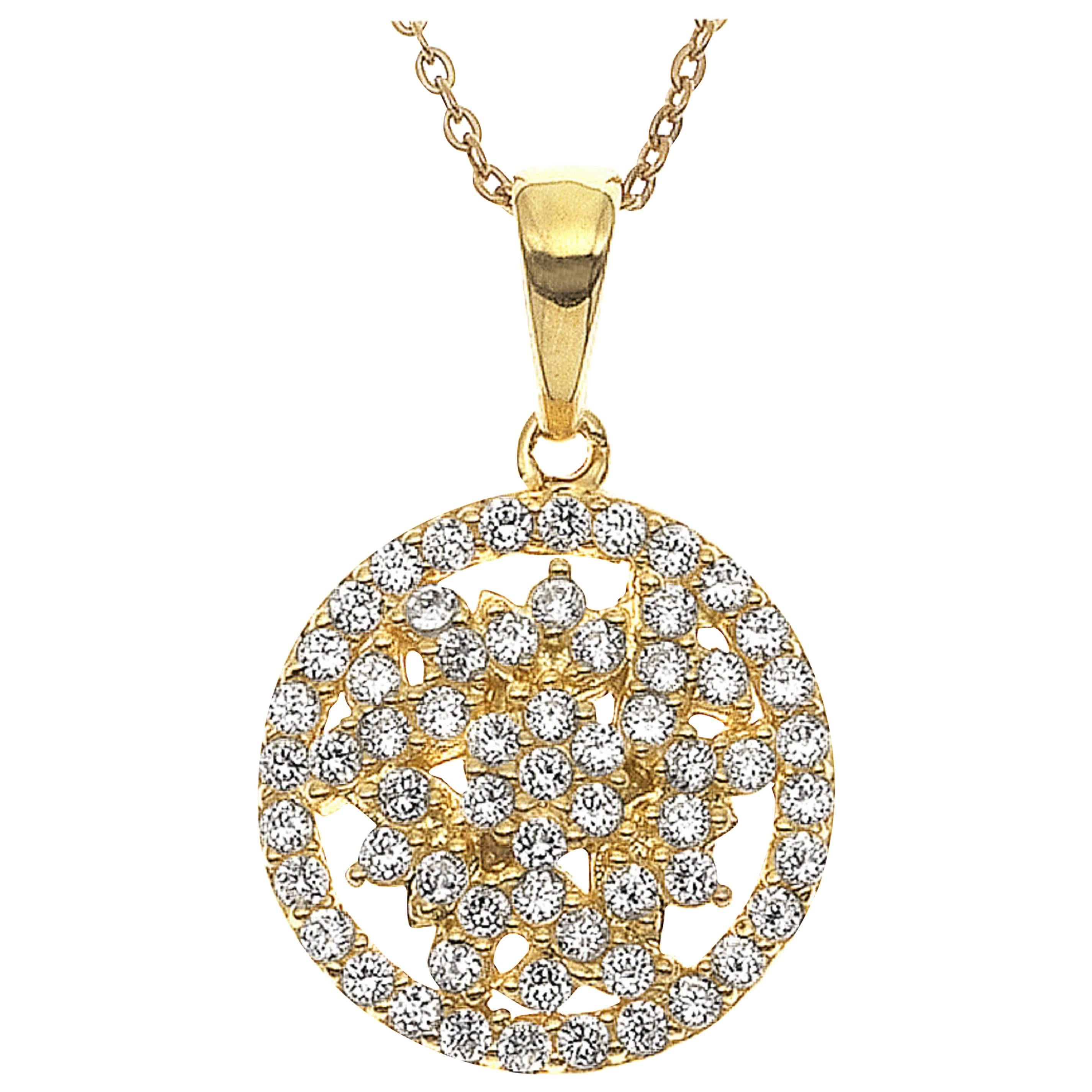 Petite Diamond Pendant For Sale at 1stDibs | vvs diamond pen