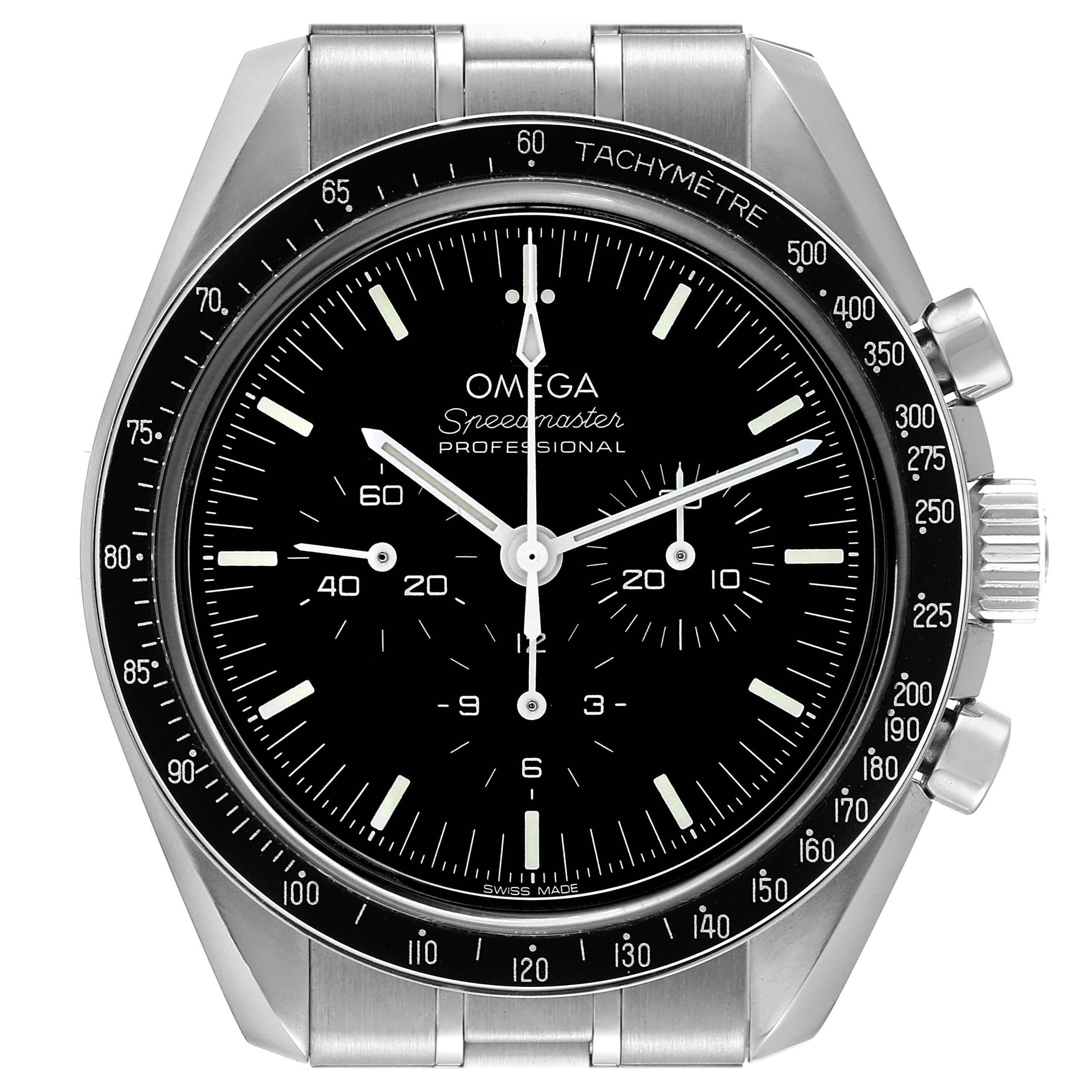 Reloj Omega Speedmaster Moonwatch de acero para caballero 310.30.42.50 ...