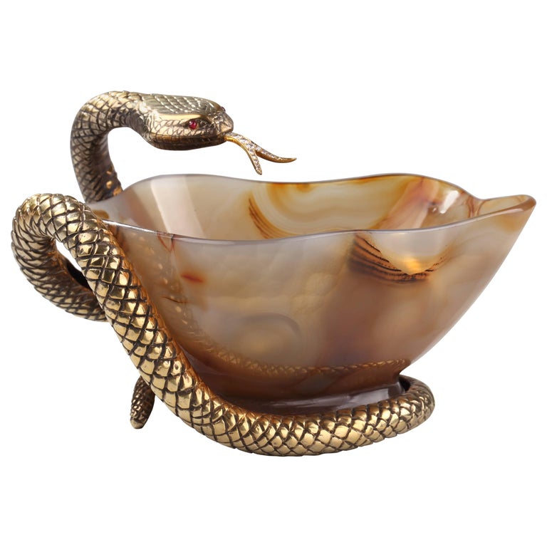 Mellerio Paris Agate Bowl at 1stDibs