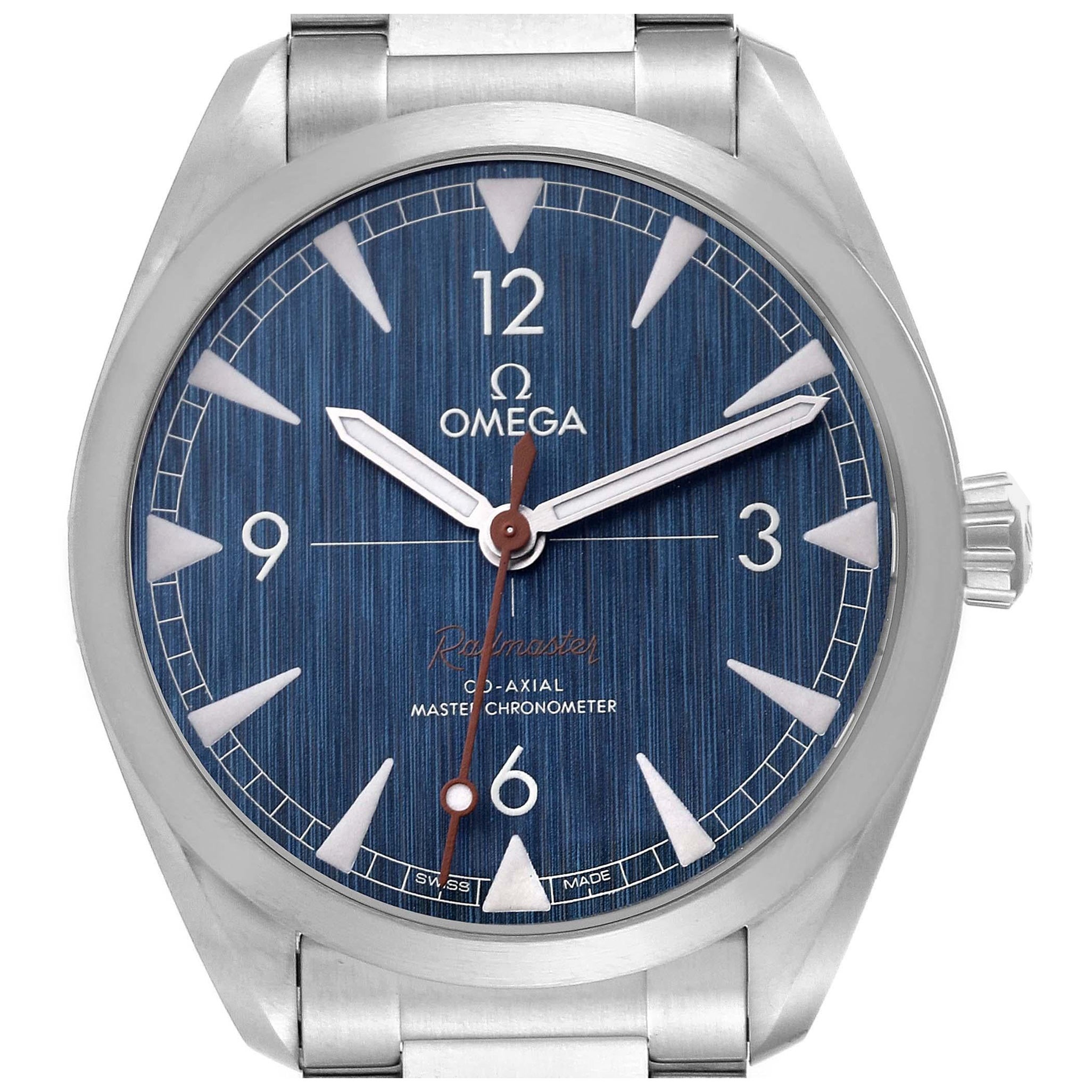 Omega Seamaster Railmaster Steel Mens Watch 220.10.40.20.03.001 Unworn ...