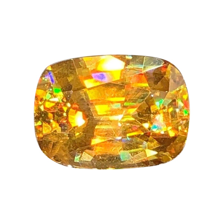 Natural Sphene 3.25 ct Madagascar Yellow/Golden at 1stDibs