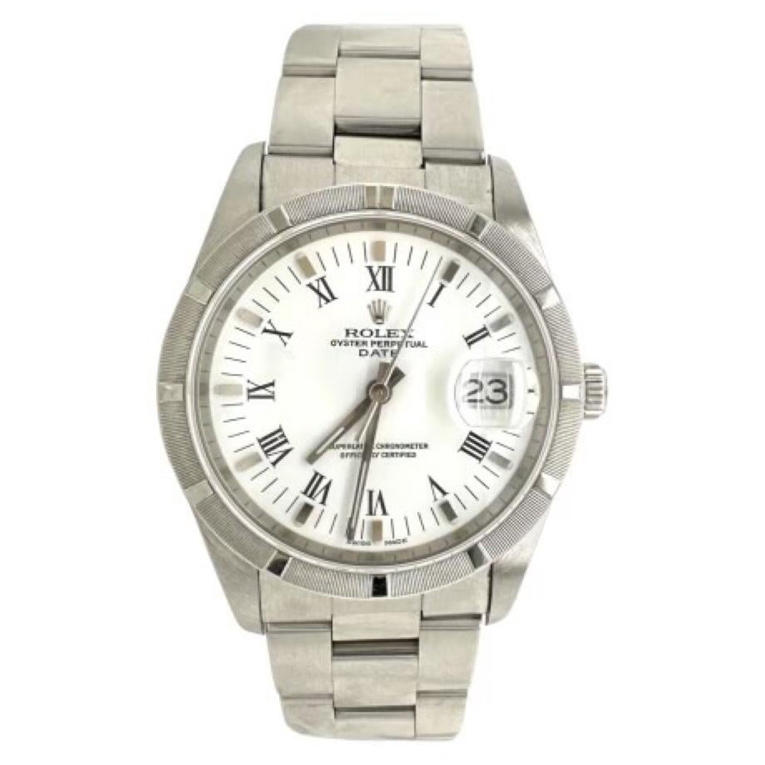 Rolex Date in Stainless Steel REF 15210 For Sale at 1stDibs