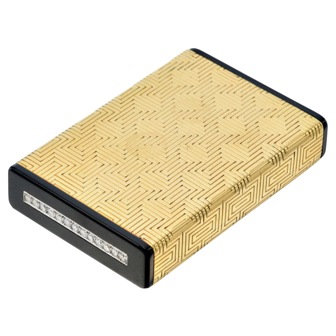 1950s Mid-Century Evans Wristlet Compact and Cigarette Case with Mother ...