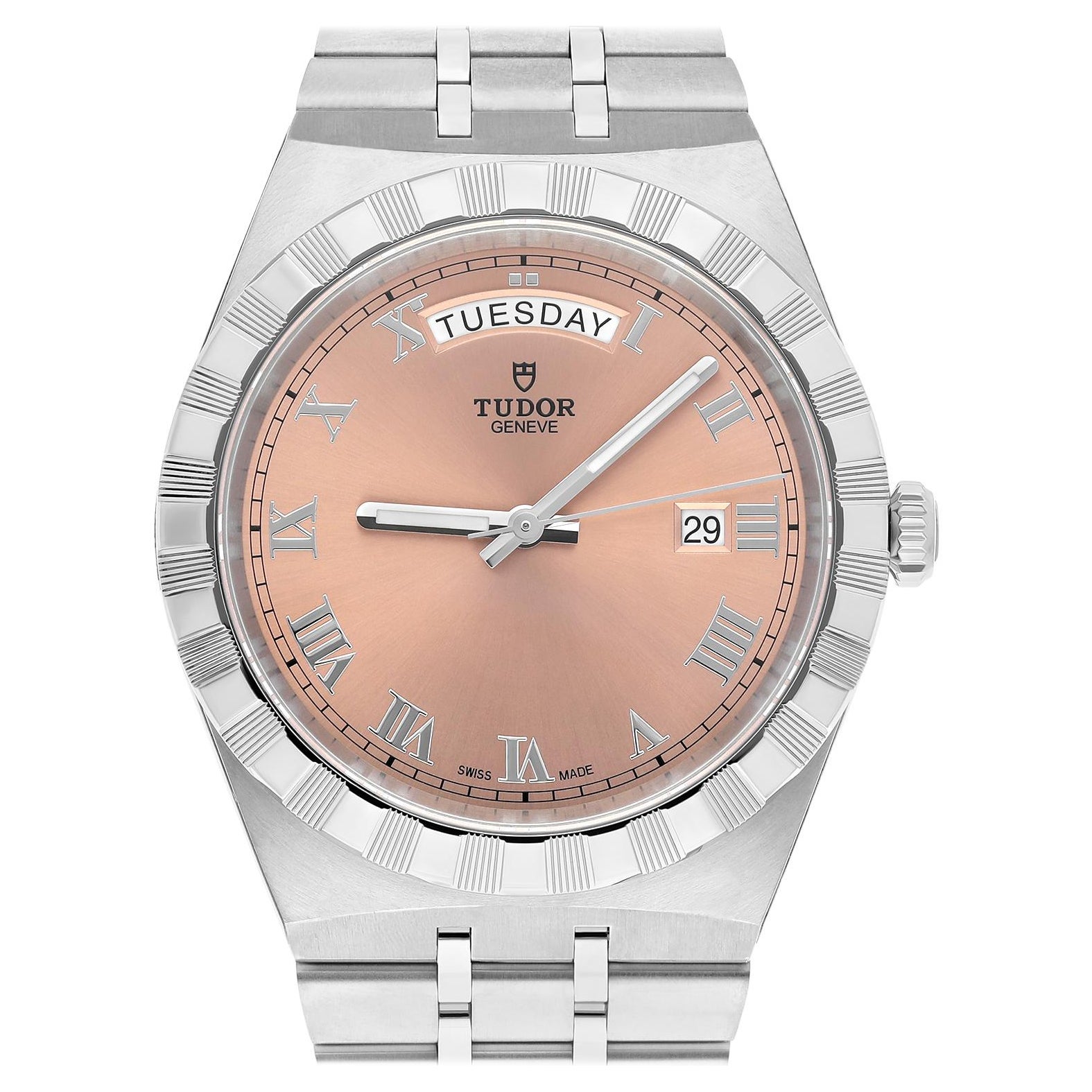 Tudor Royal Automatic Salmon Dial 41 mm Watch M28600-0005 Complete 2023 ...