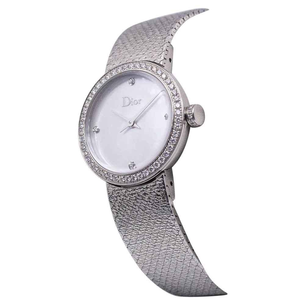 Diamond Dior Watch - 117 For Sale on 1stDibs | diamond dior watch price ...