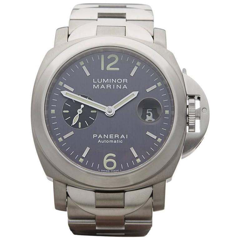 Panerai Luminor pam 0091 gents Pam 91 watch at 1stDibs | panerai pam 91