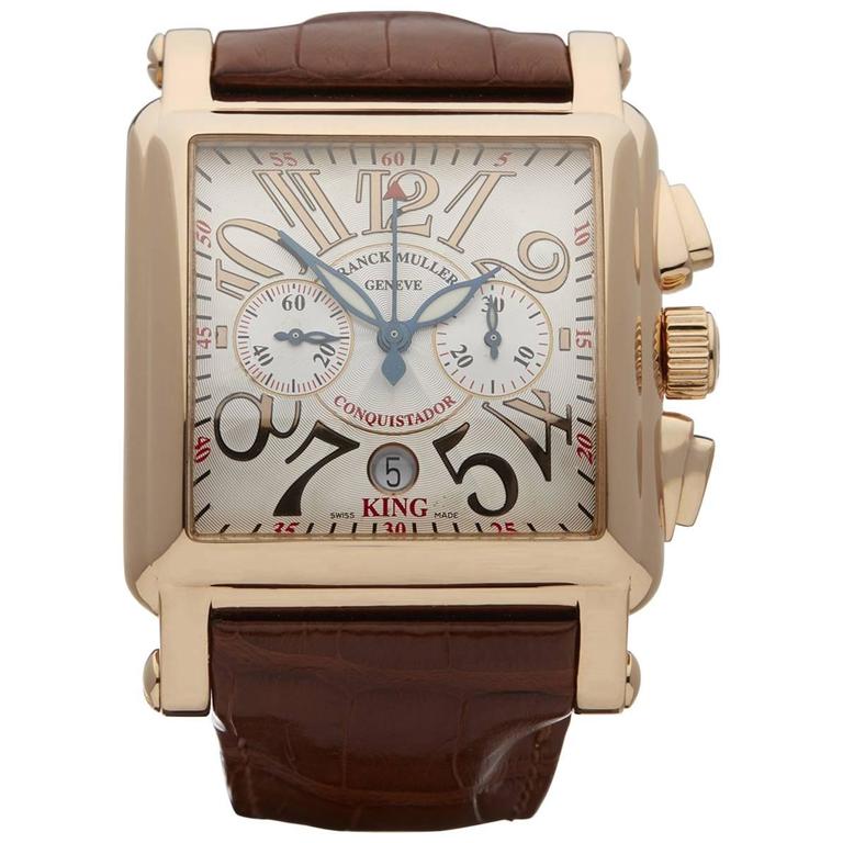 Franck Muller King Conquistador chronograph gents 10000K CC watch at ...