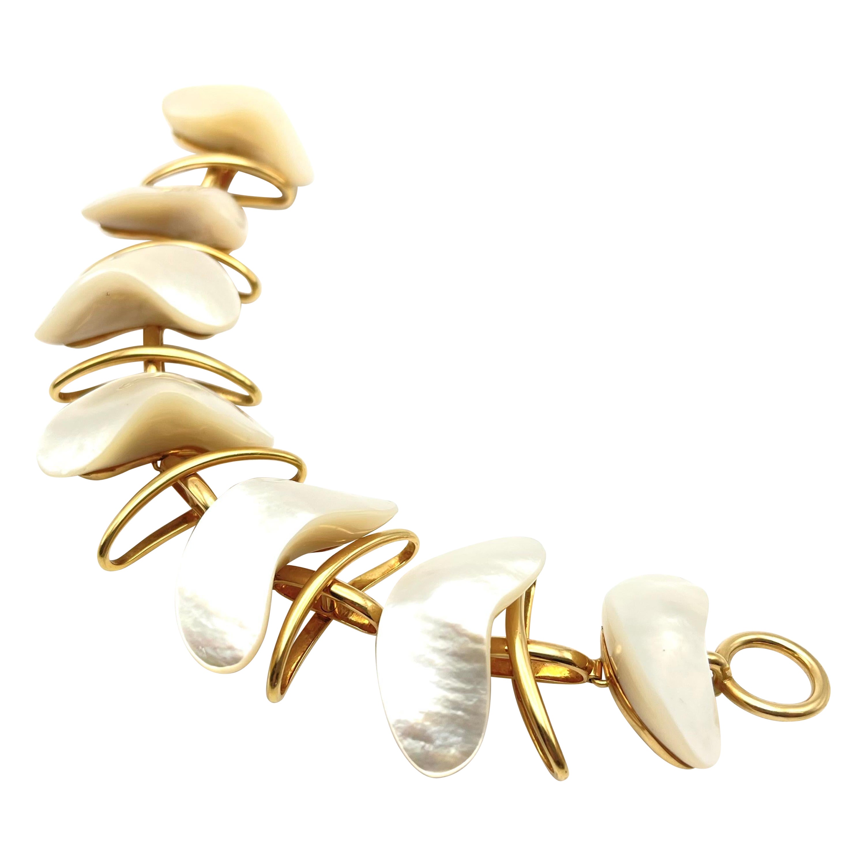 Vintage Mid-Century Moonstone Bracelet by Binder Brothers For Sale at ...