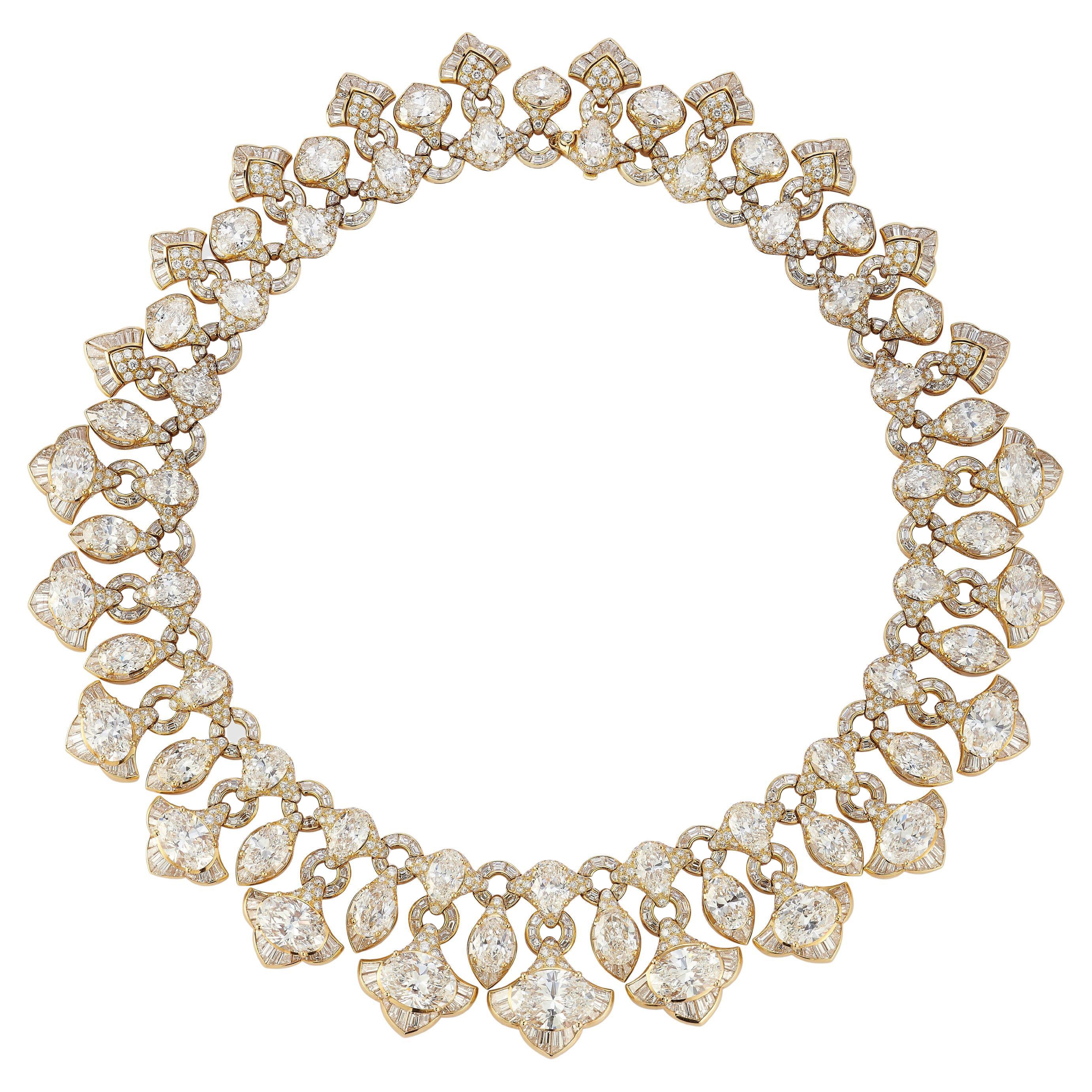 Historic Bvlgari Diamond Necklace For Sale at 1stDibs | bvlgari most ...