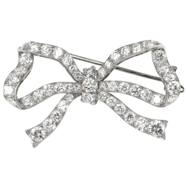 Christian Dior Vintage 1964 Ribbon Bow Brooch At 1stdibs