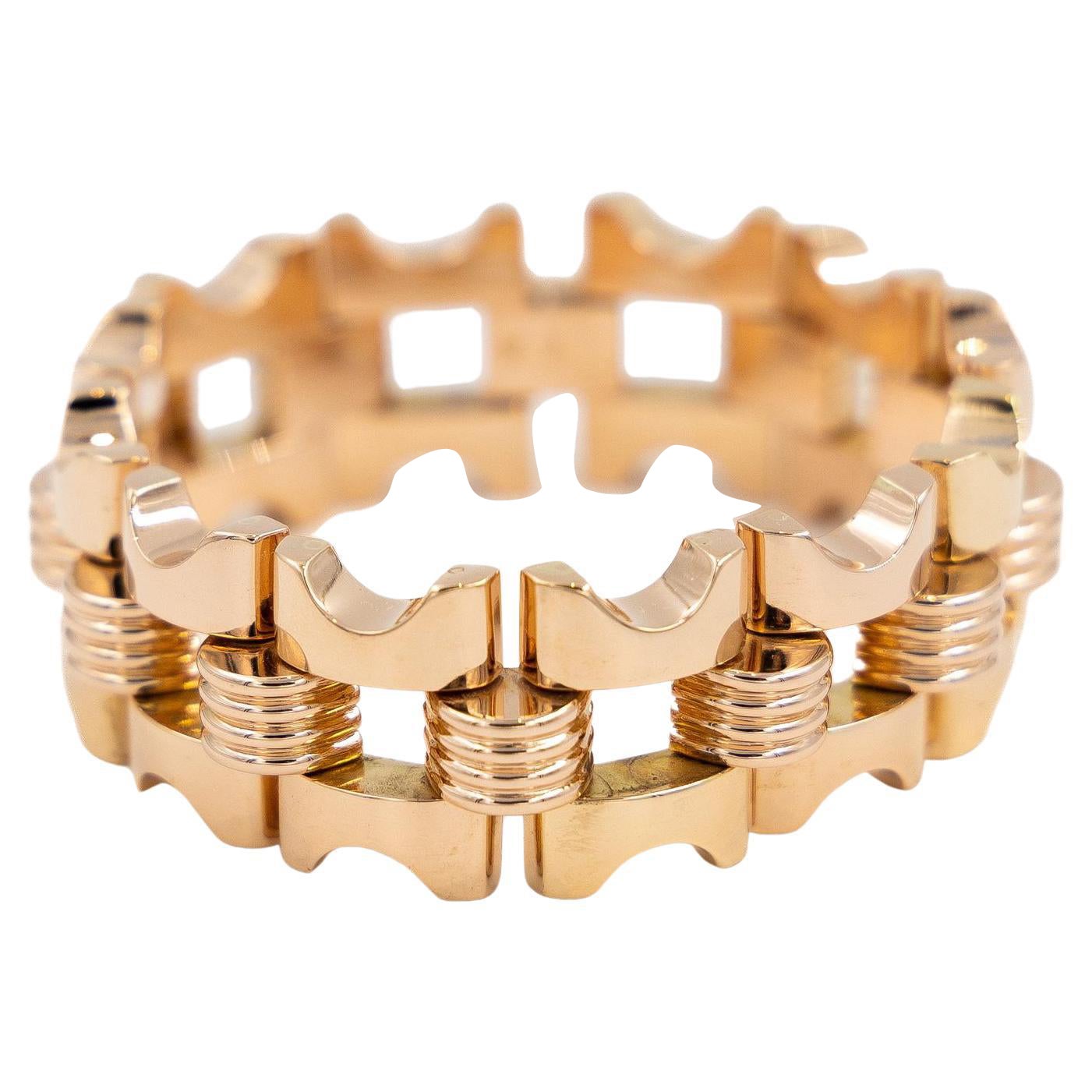 Fabergé Rococo Rose Gold Diamond Bracelet For Sale at 1stDibs | faberge ...