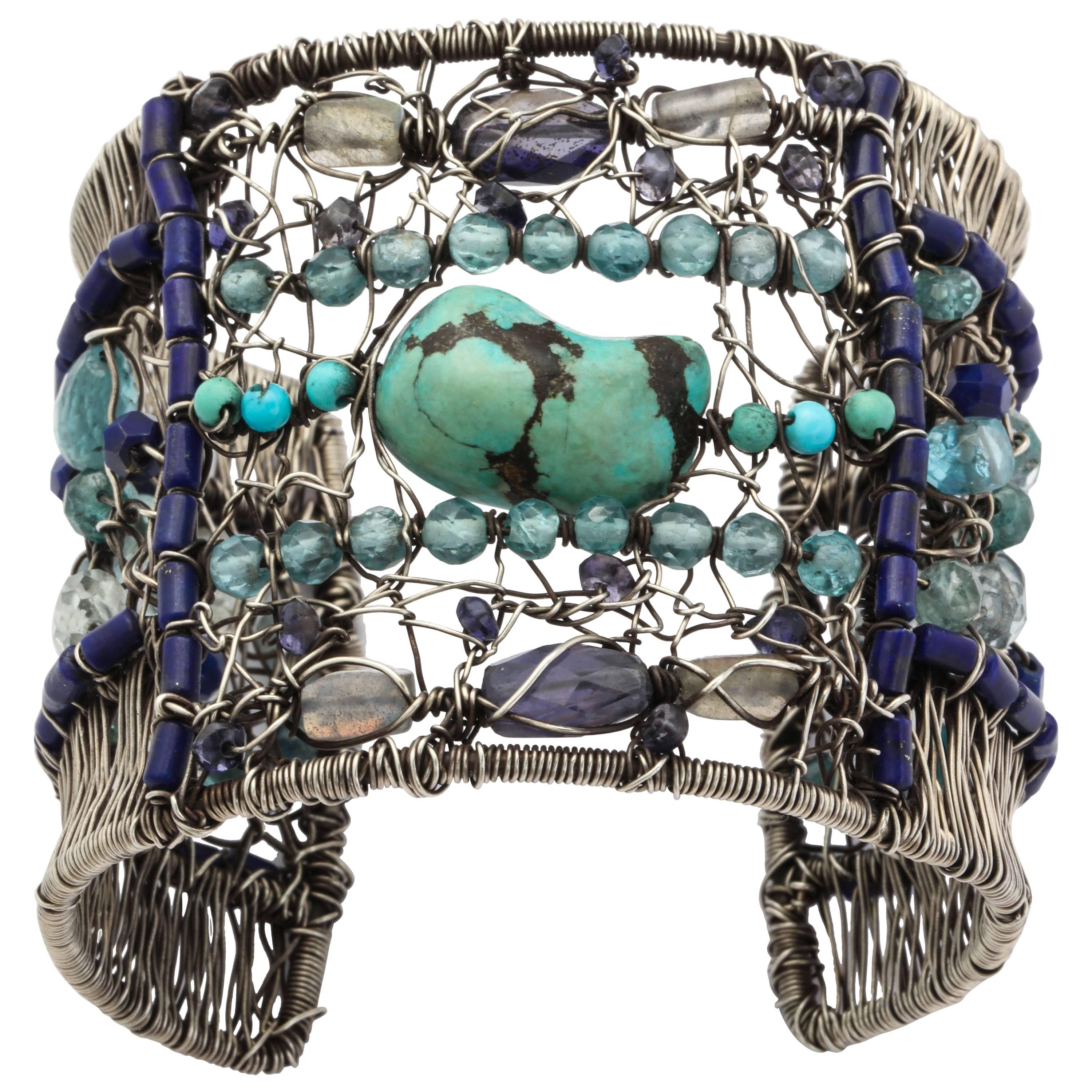 Exotic and Rare American Gypsy Cuff Bracelet at 1stDibs | gypsy cuff ...