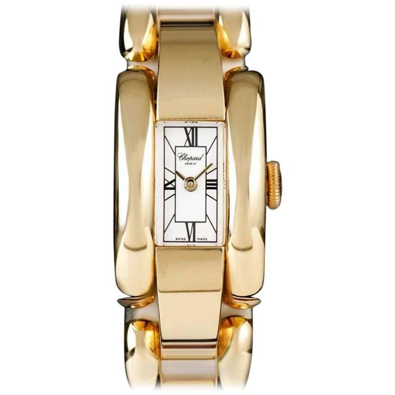 Chopard Ladies Gold La Strada Wristwatch at 1stDibs