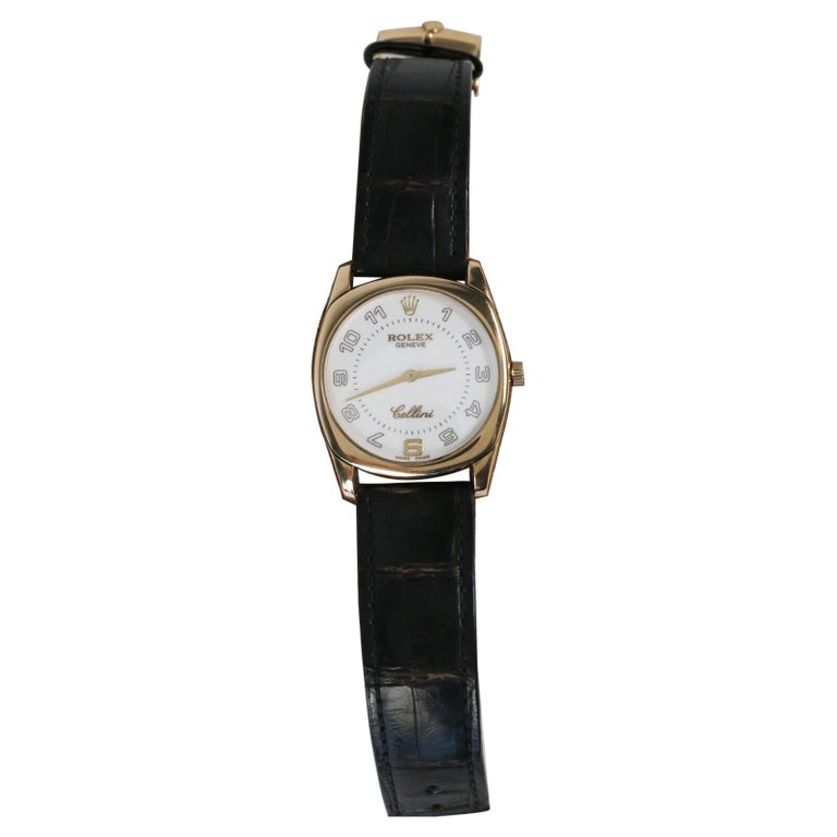 Rolex Cellini Danaos 4233 18k Yellow Gold Men's 33mm Dress Watch ...