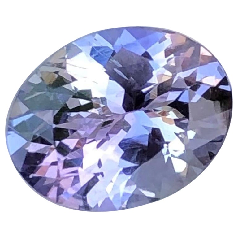 3.75ct Round Violet-Blue Tanzanite GIA Certified Tanzania For Sale at ...