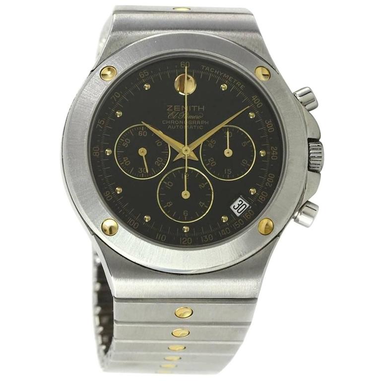 Zenith Stainless Steel Primero Pacific Chronograph Cal 400 Automatic ...