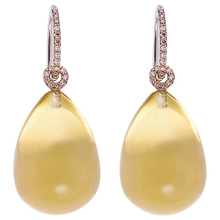 Colleen B. Rosenblat Diamond Gold Earrings For Sale (Free Shipping) at ...